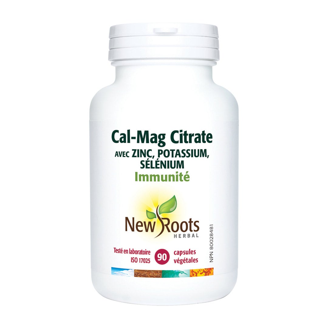 Cal-Mag Citrate (90 capsules) | Boutique Naturelle l'Arbre de Vie